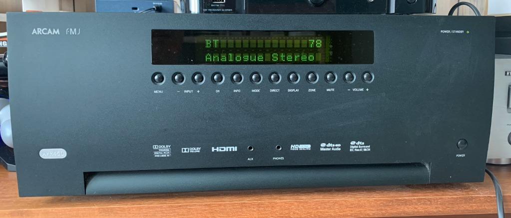 Arcam FMJ AVR450 AV Receiver, Audio, Soundbars, Speakers & Amplifiers ...