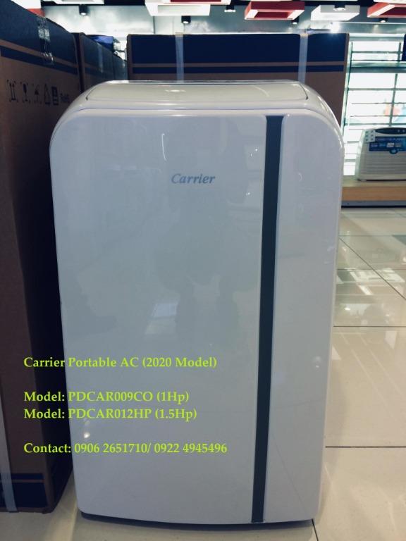 Brand New CARRIER PORTABLE AIRCON (2020 Model), TV & Home Appliances ...
