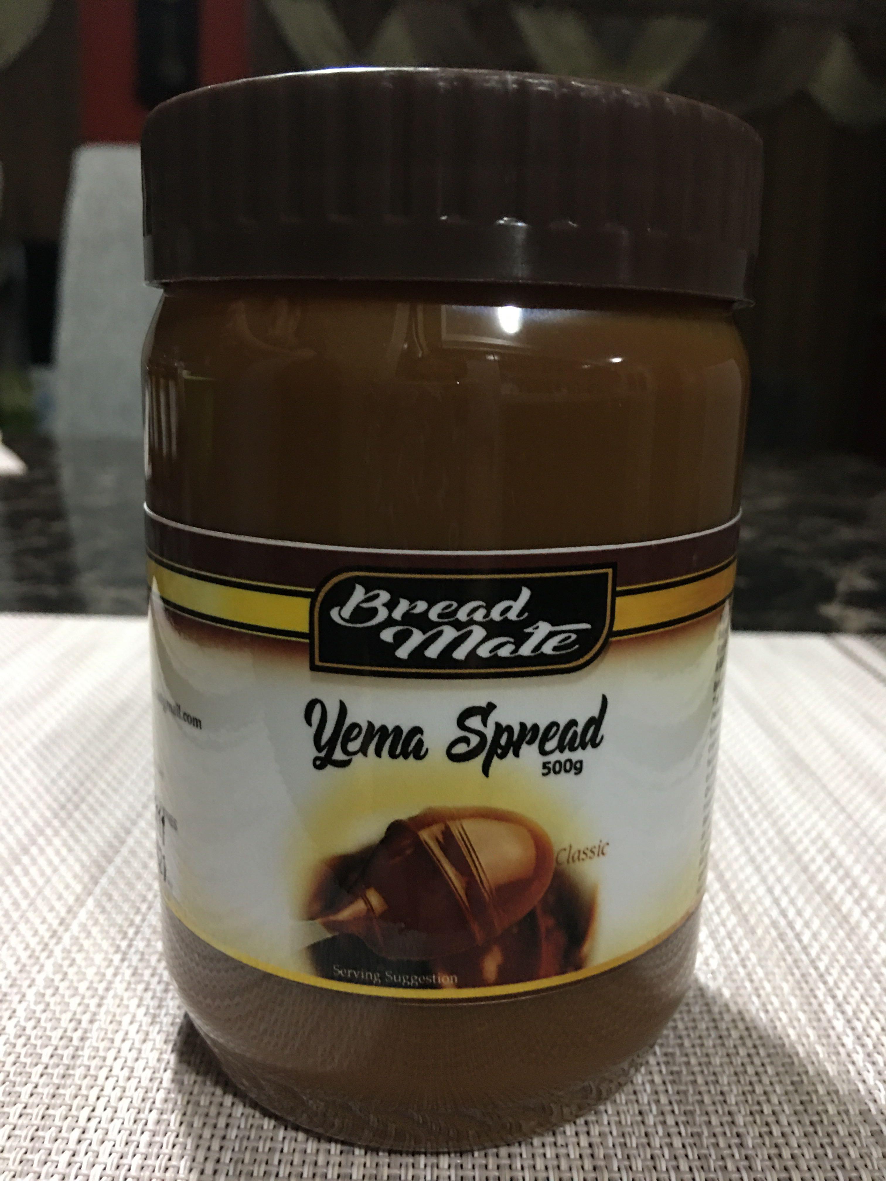 Breadmate yema spread on hand, Food & Drinks, Local Eats on Carousell