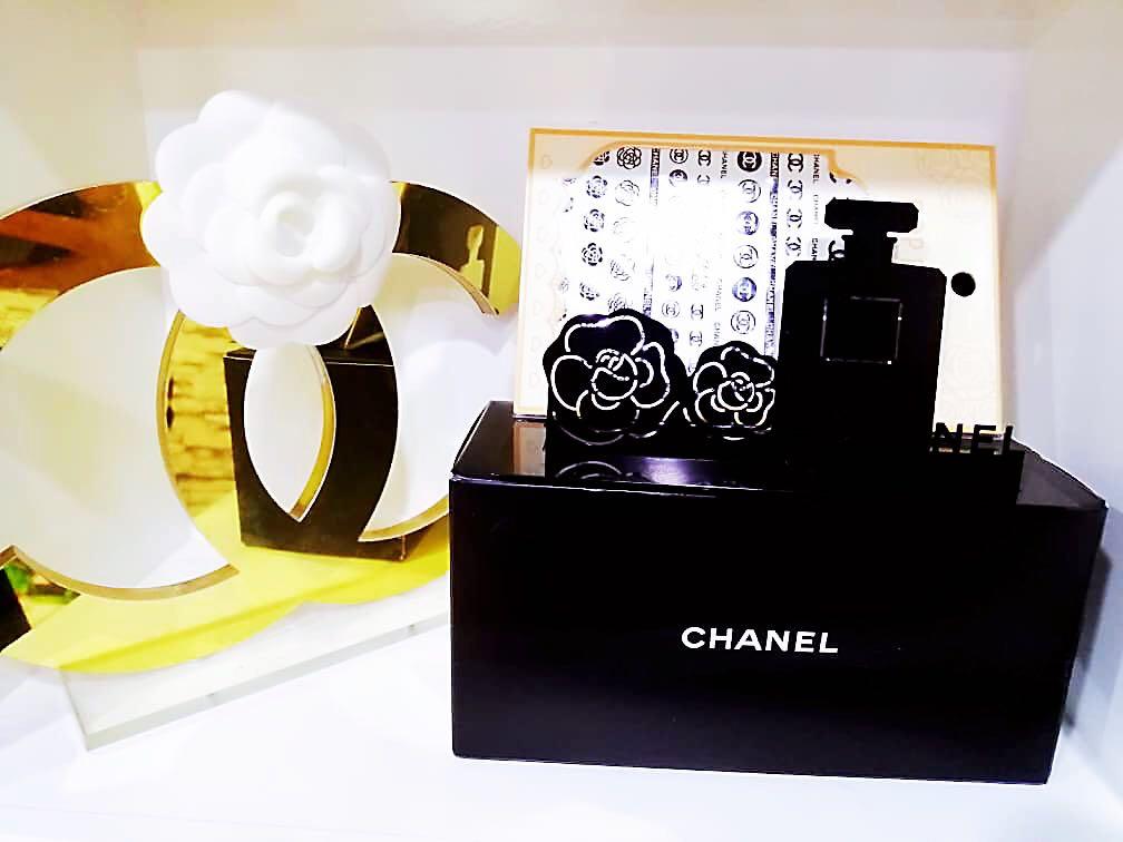 Chanel display /card stand, Luxury, Accessories on Carousell