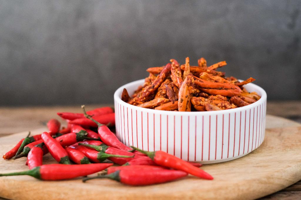 Chiatoro Original Crispy Chilli Snack 🌶️ Hottest Snack in Thailand 🌶 ...