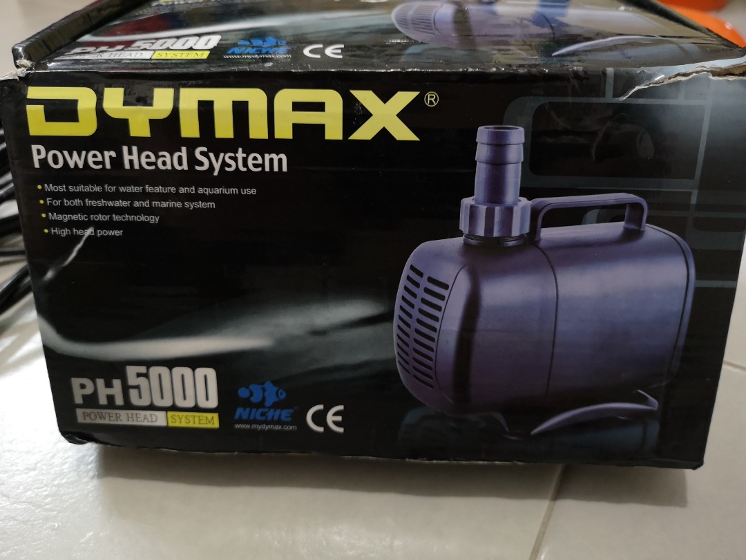 Dymax submersible pump PH5000, Pet Supplies, Homes & Other Pet Accessories on Carousell