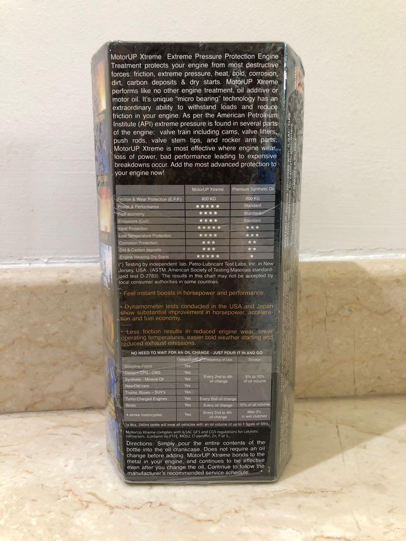 Motorup Xtreme Engine Treatment Oil, Car Accessories, Accessories on ...