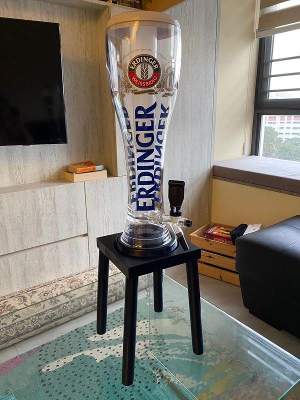 Erdinger beer tower, Furniture & Home Living, Kitchenware & Tableware ...