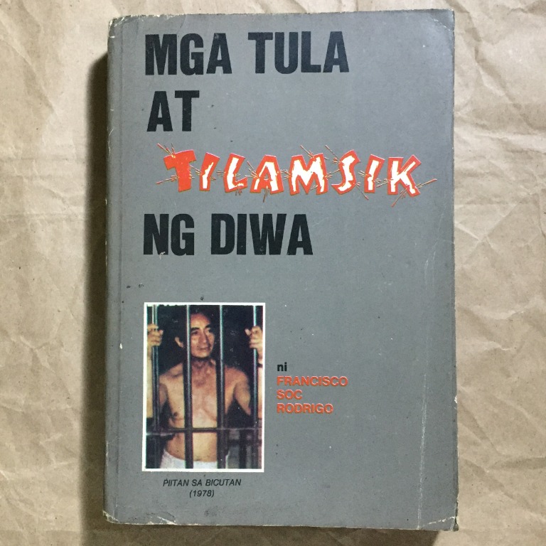 Francisco Soc Rodrigo | Mga Tula At Tilamsik Ng Diwa (FILIPINIANA Book ...