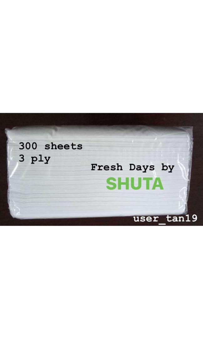 Fresh Days Facial Tissue by Shuta 300’s (8 packs), Beauty & Personal ...