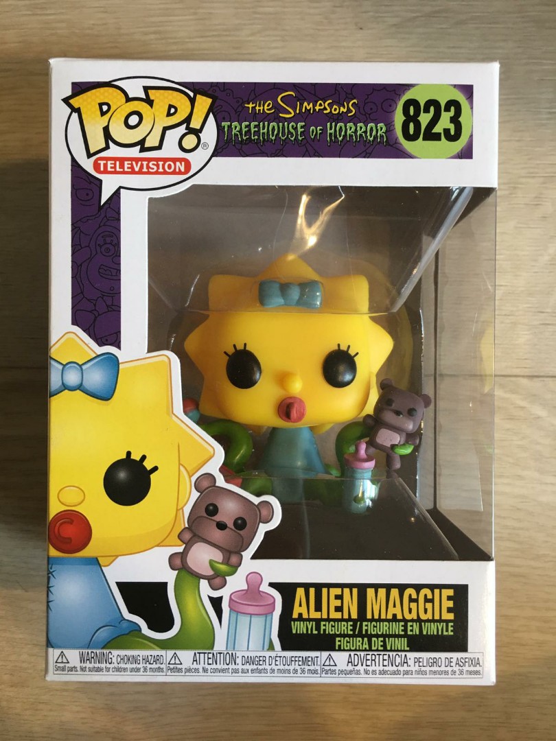Funko Pop - The Simpsons Treehouse of Horror Alien Maggie, Hobbies ...