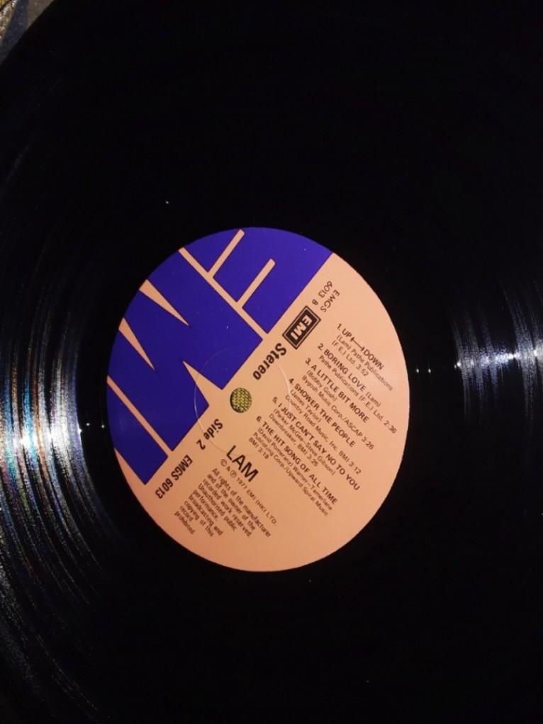 GEORGE LAM HONG KONG EMI LP WITH INSERT, Hobbies & Toys, Music & Media ...