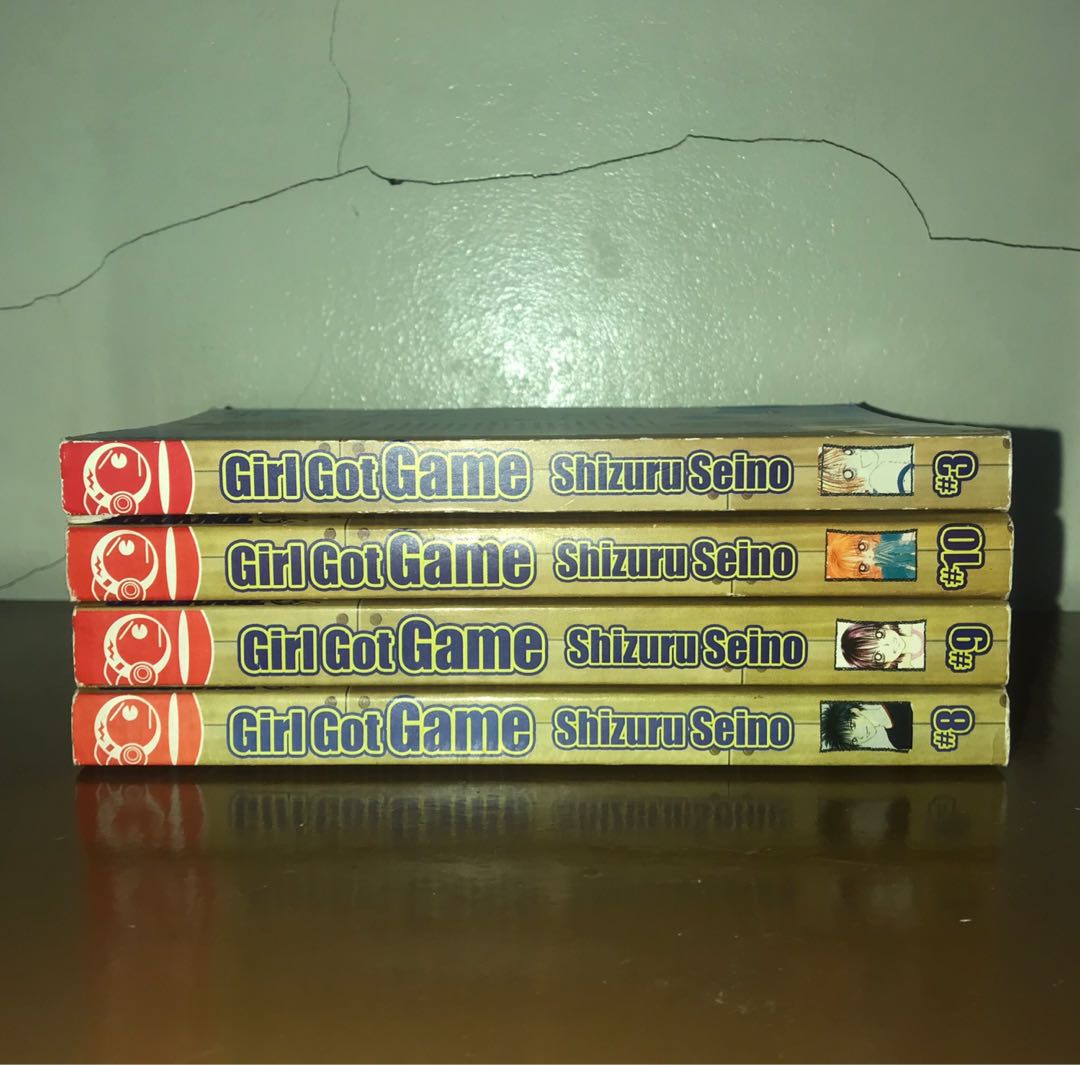 Girl Got Game by Shizuru Seino (#3, #8, #9, #10) Manga, Hobbies & Toys ...