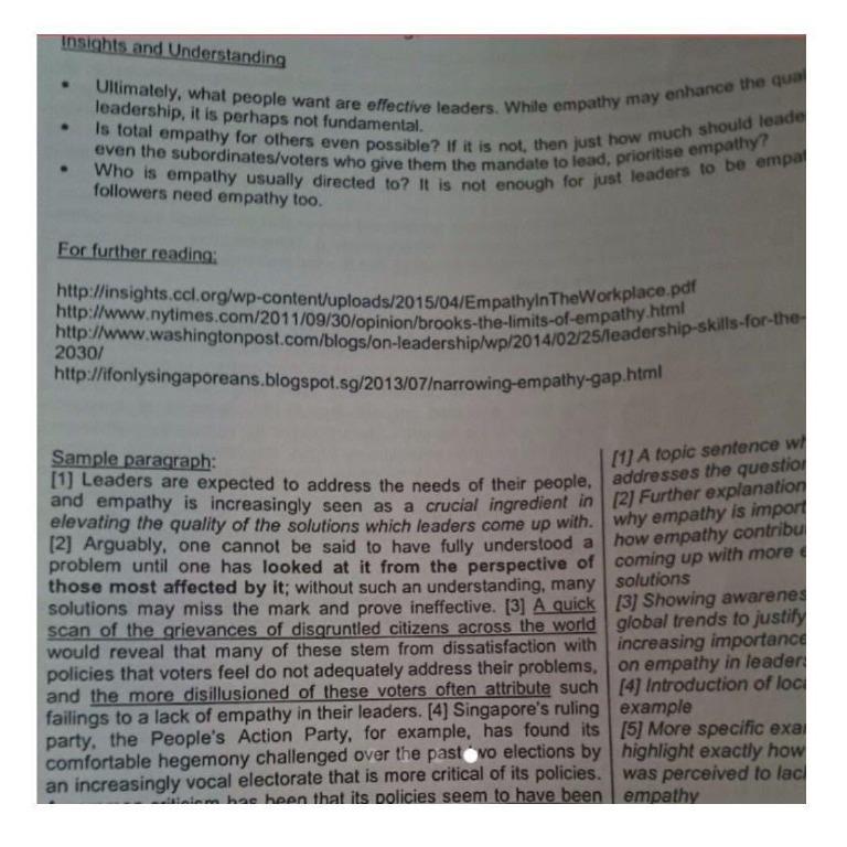 GP Model Essay Question Outlines H1 General Paper by Dunman High ...