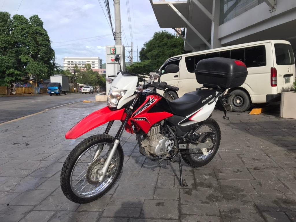 HONDA XR150 L 2017 with large real box on sale!, Motorbikes, Motorbikes ...