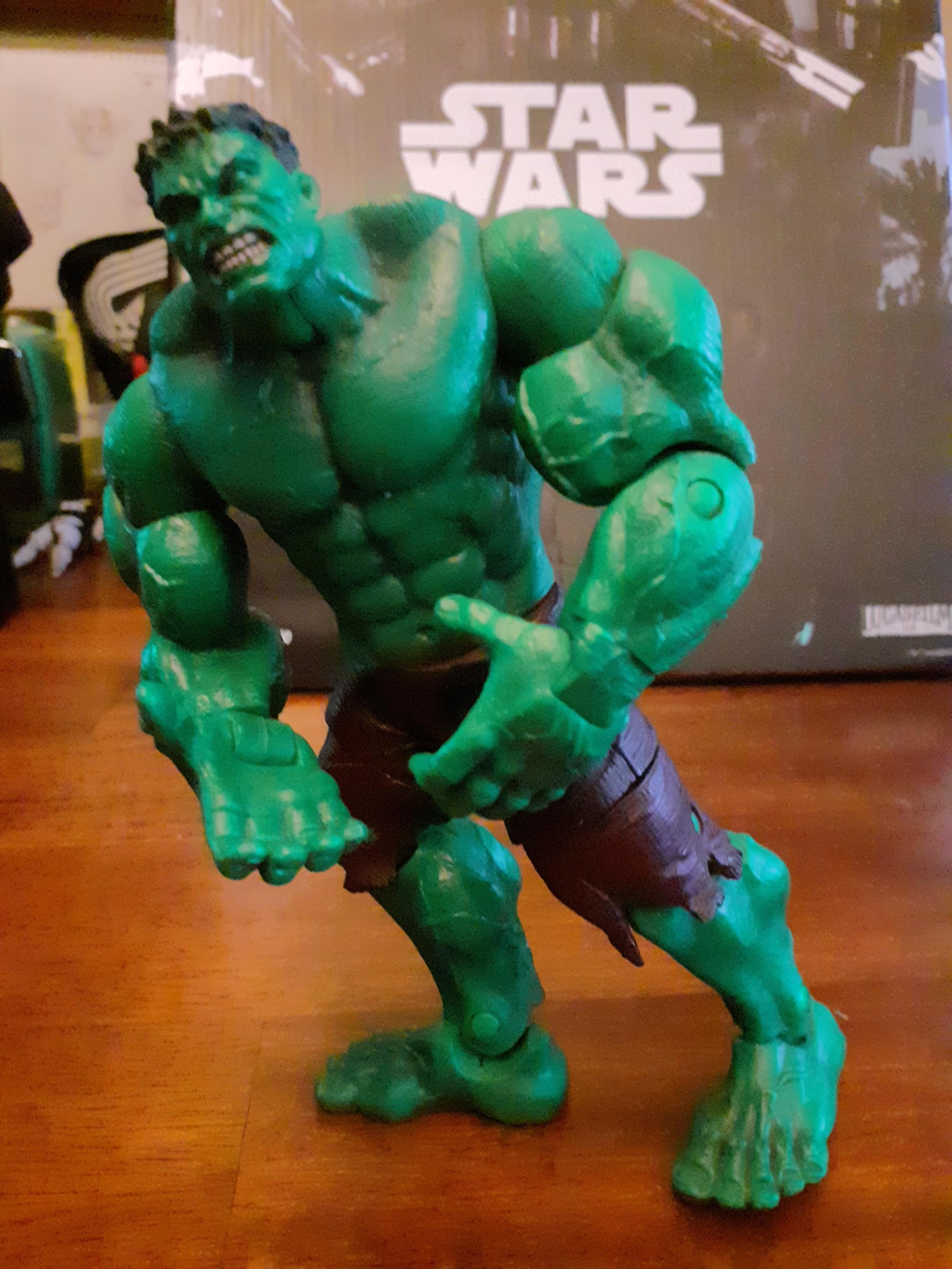 Hulk Movie 2003 Throwing hulk, Hobbies & Toys, Toys & Games on Carousell