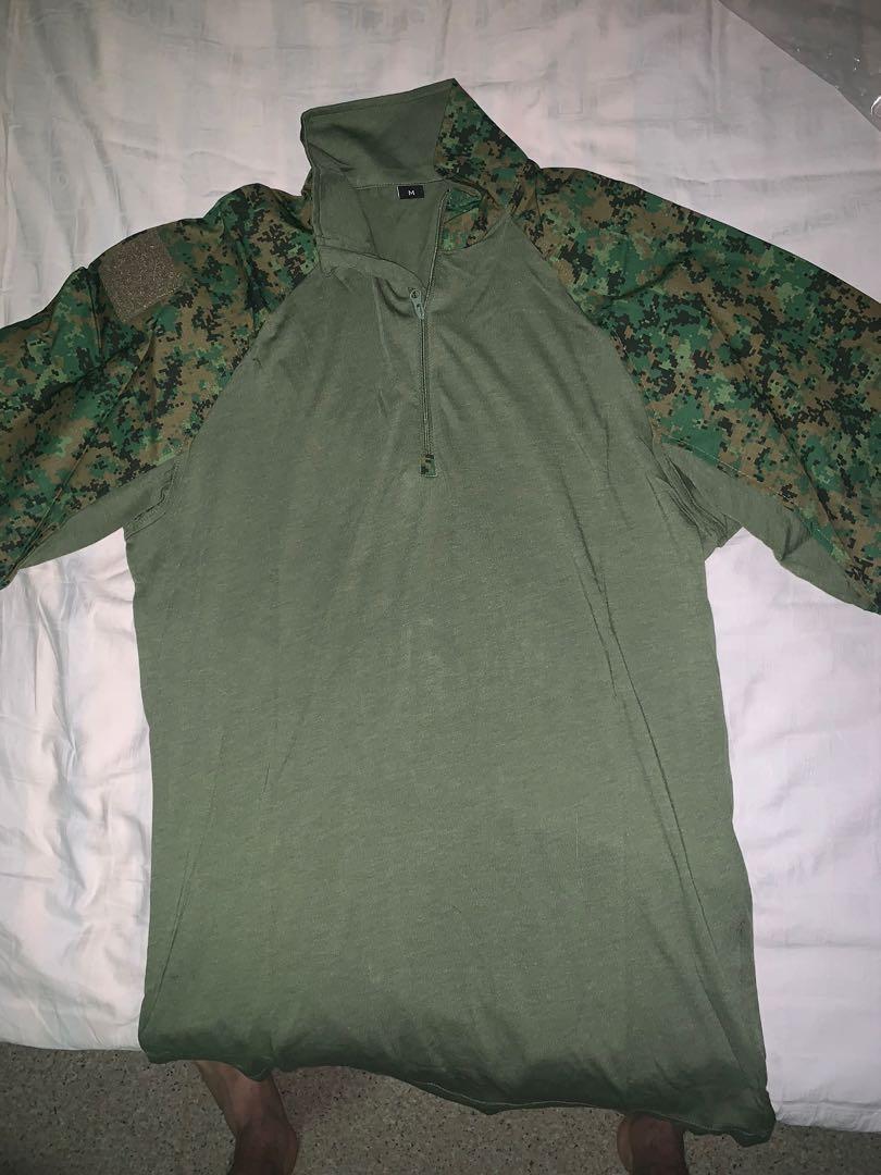 Hybrid Uniform, Men's Fashion, Tops & Sets, Formal Shirts on Carousell