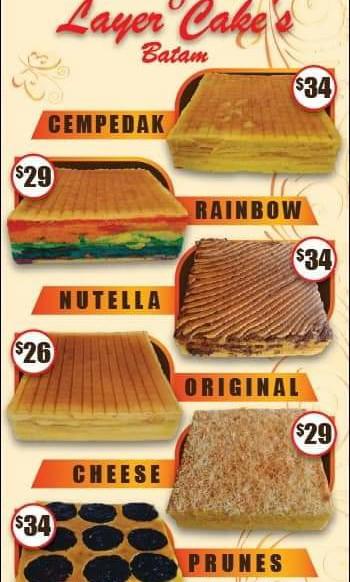 Kek Lapis Layer Ceke Alya Batam Food And Drinks Beverages On Carousell