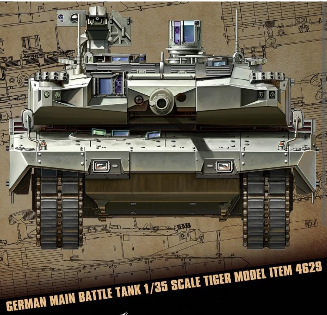 Leopard 2 Revolution /A7+ SAF MBT model tank in 1/35 scale - The Beast ...