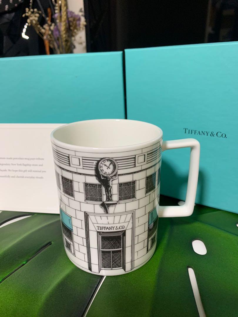 Limited Tiffany flagship facade mug, Luxury, Accessories on Carousell