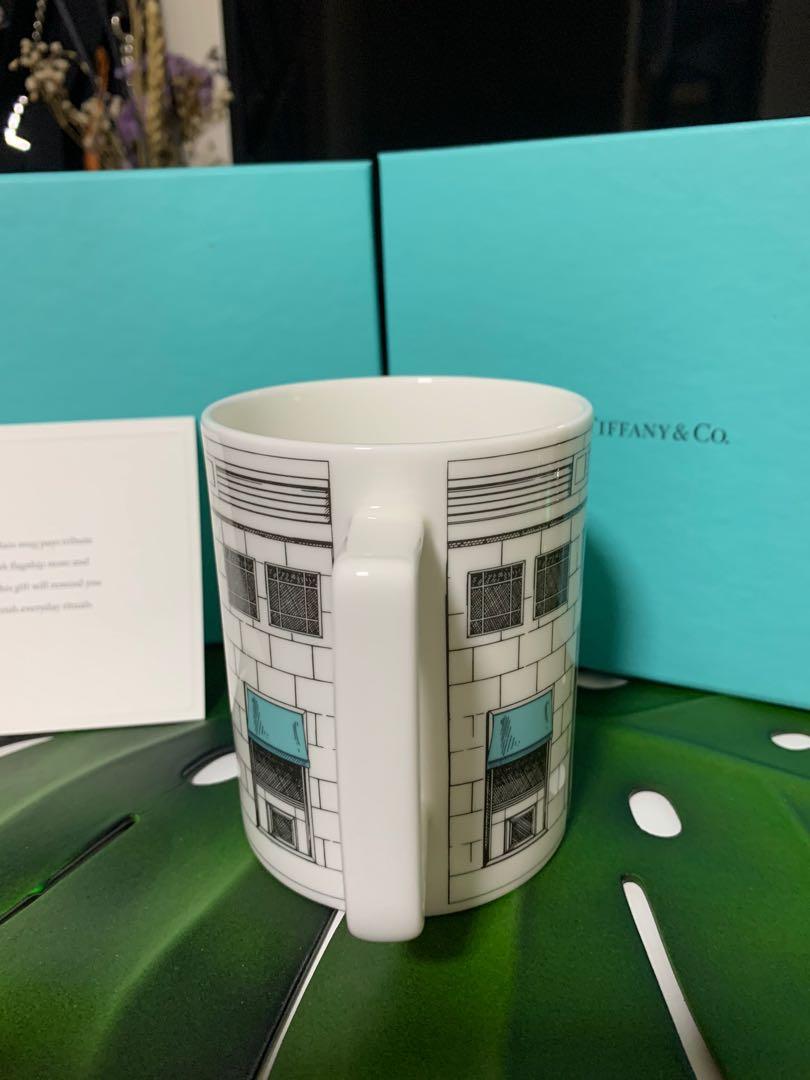 Limited Tiffany flagship facade mug, Luxury, Accessories on Carousell