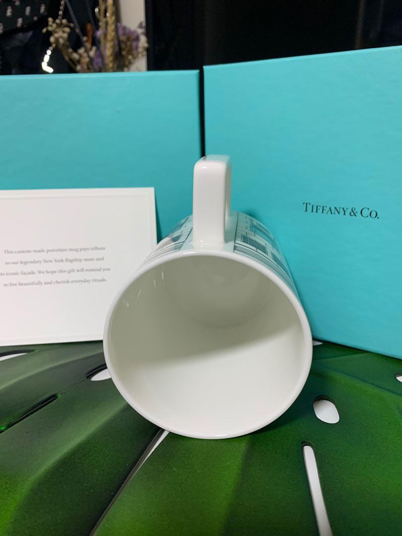 Limited Tiffany flagship facade mug, Luxury, Accessories on Carousell