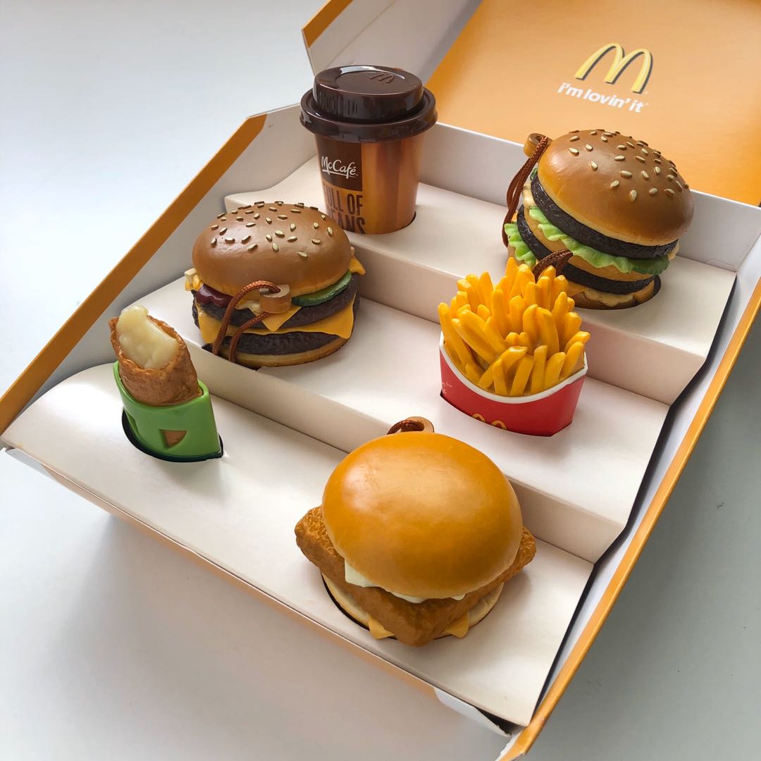 Mcdonald’s Food Miniatures Set, Hobbies & Toys, Toys & Games on Carousell