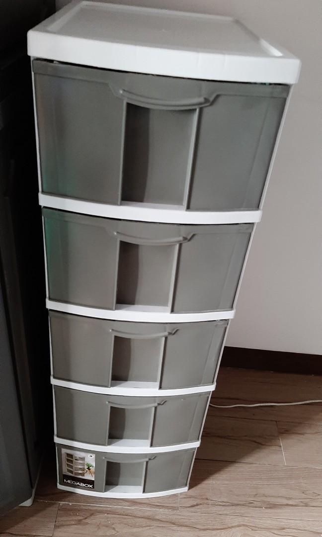 Megabox 5 layer drawer, Furniture & Home Living, Furniture, Shelves ...