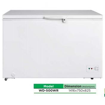 Midea WD-500WR chest freezer, TV & Home Appliances, Kitchen Appliances ...