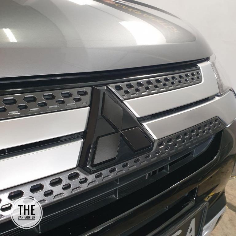Mitsubishi Outlander Logo Plastidip Spray Service, Car Accessories ...