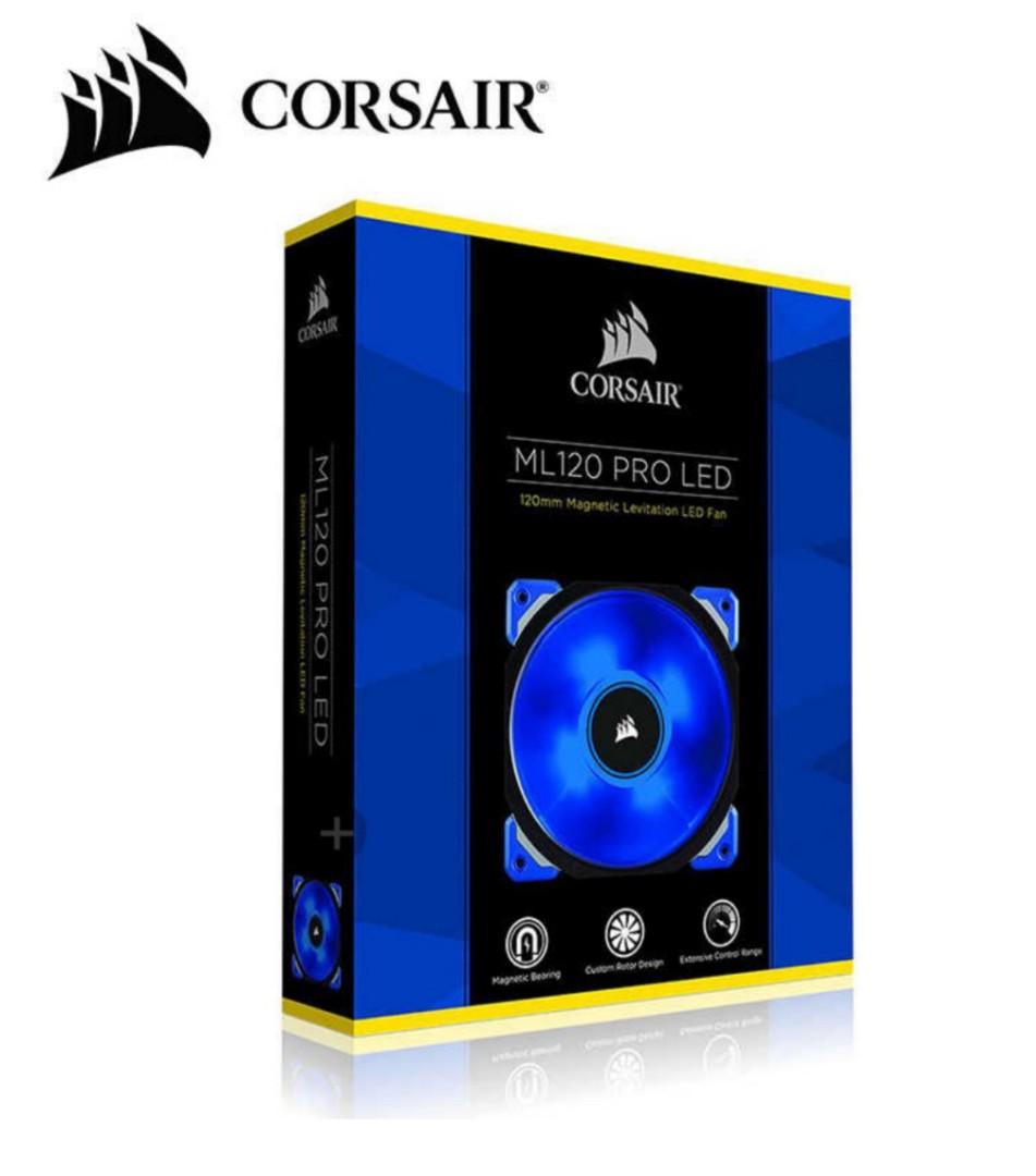 ML140 Pro LED Blue or White 140mm Corsair Premium Magnetic Levitation ...