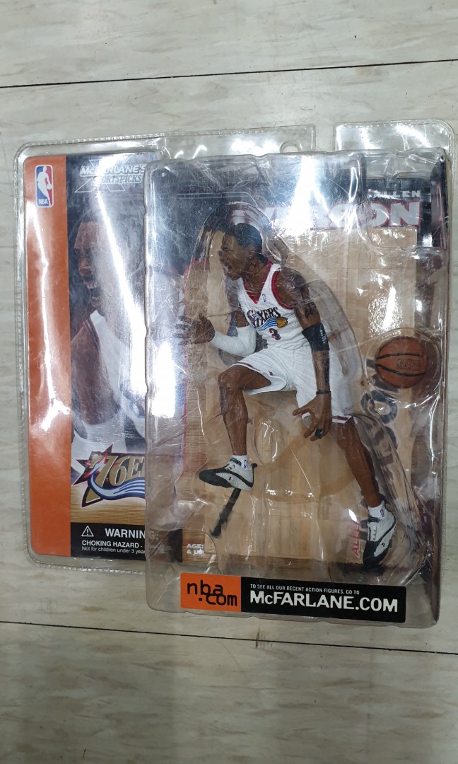 NBA McFarlane Allen Iverson, Hobbies & Toys, Toys & Games on Carousell