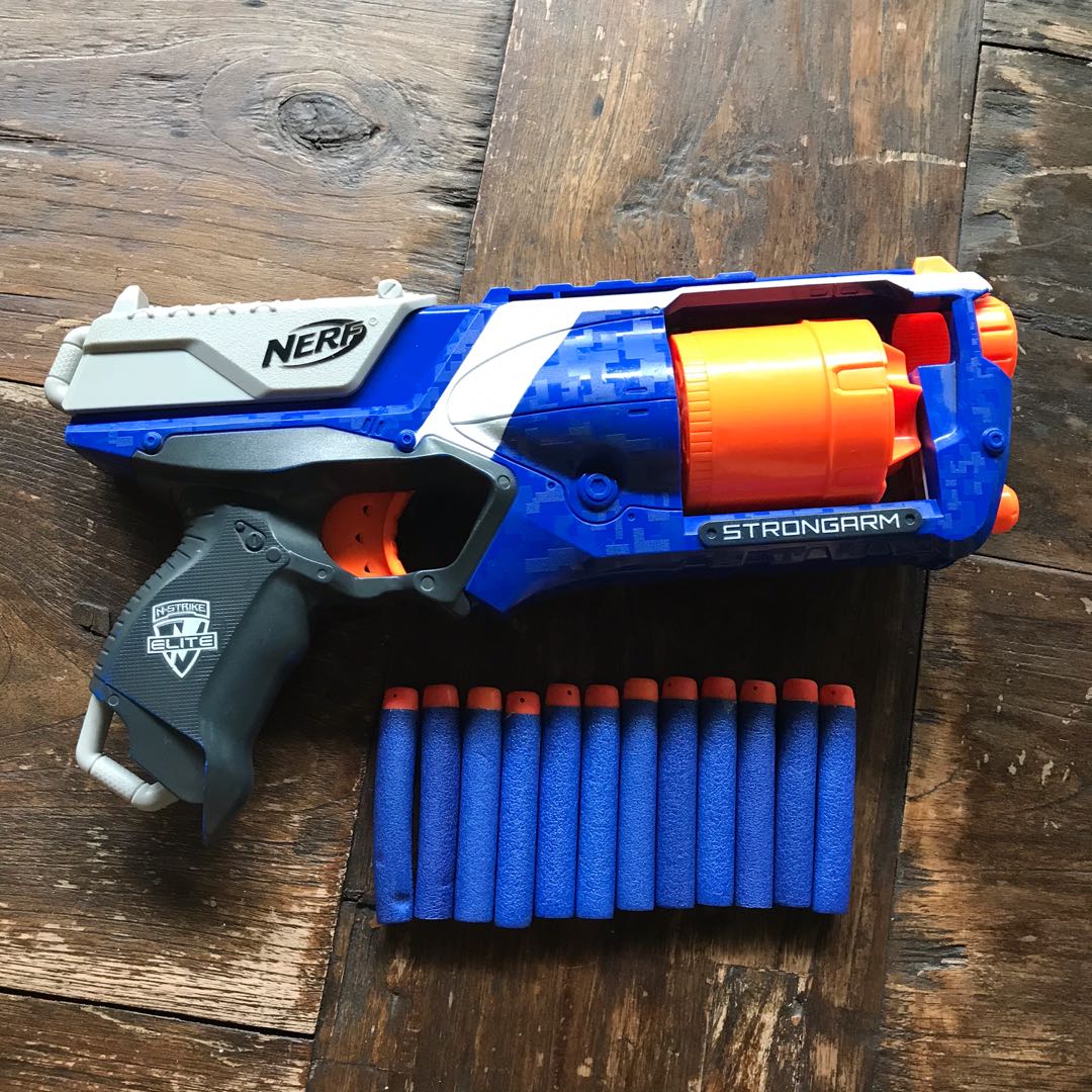 Nerf Strongarm, Hobbies & Toys, Toys & Games on Carousell