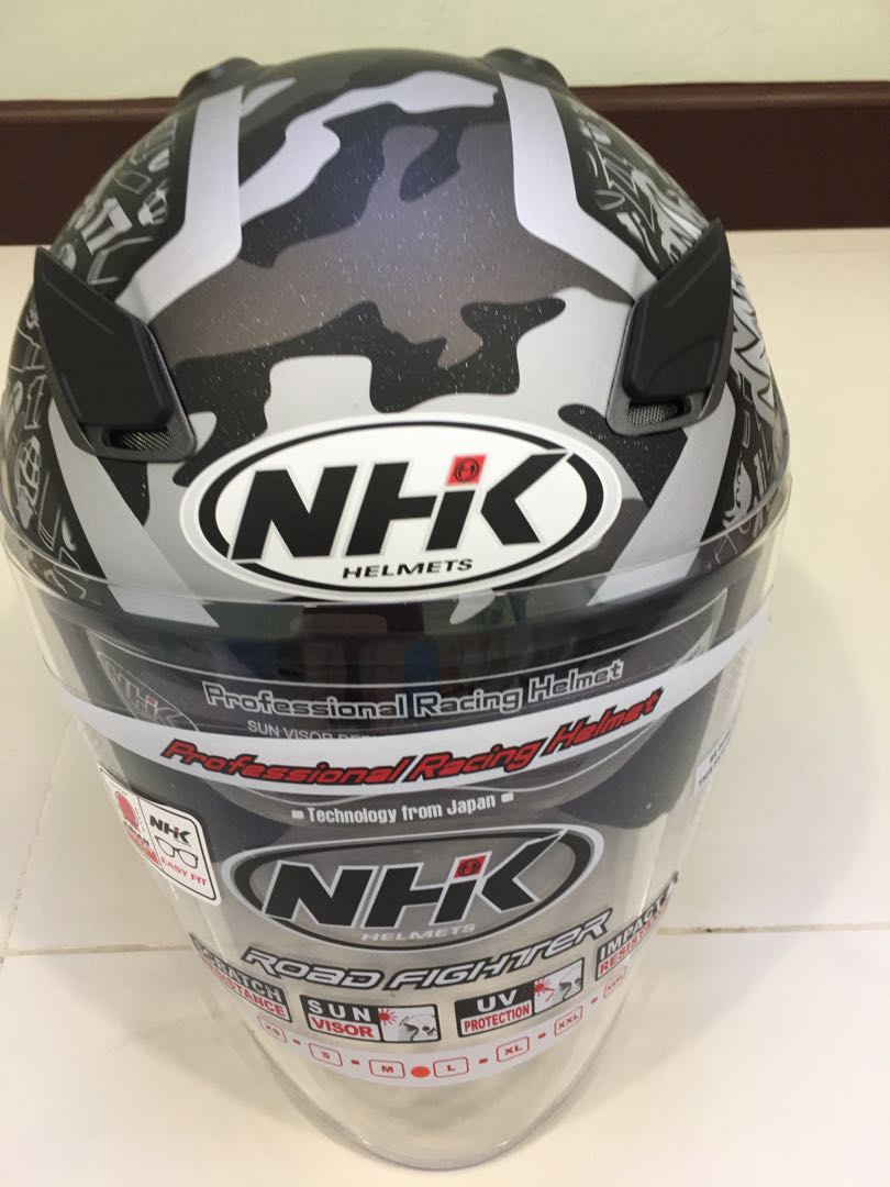 NHK Helmet, Motorcycles, Motorcycle Apparel on Carousell