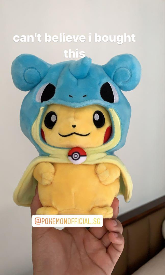 Pikachu Lapras, Hobbies & Toys, Toys & Games on Carousell