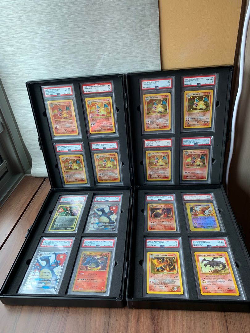 Pokémon psa display, Toys & Games, Board Games & Cards on Carousell