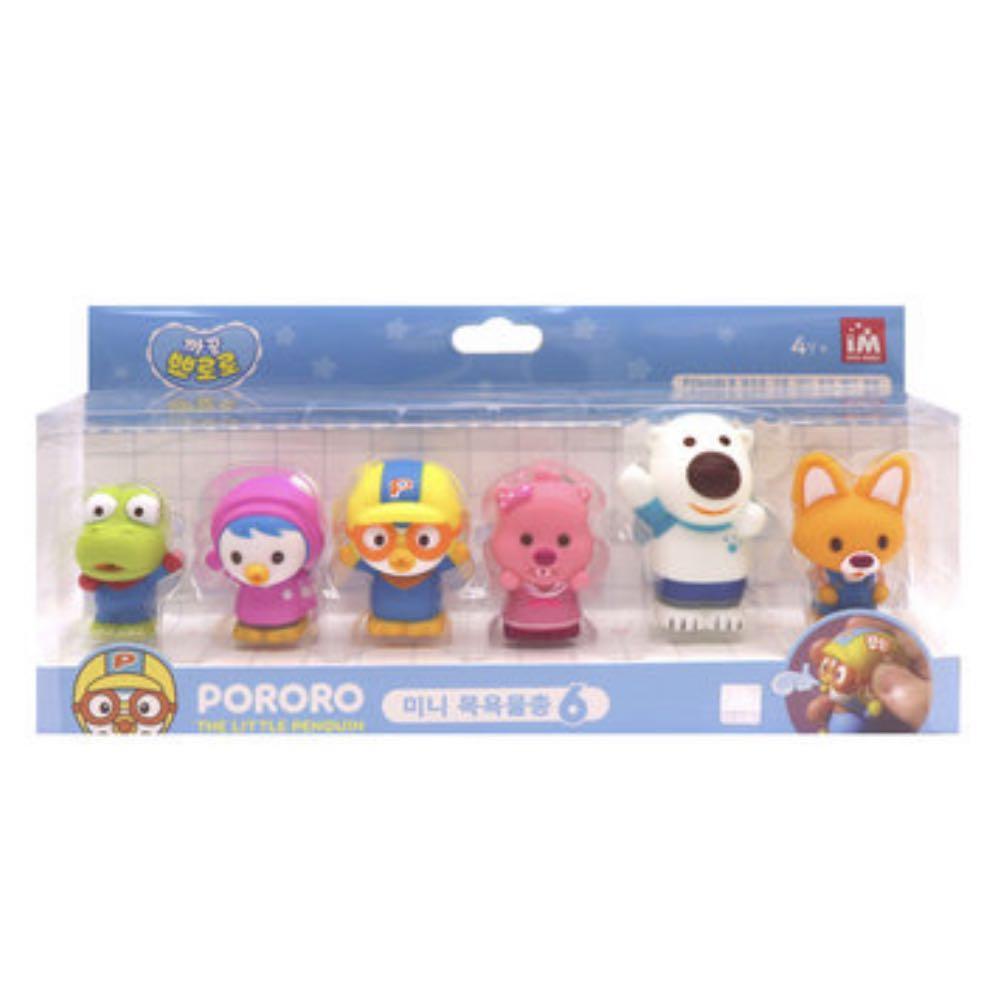 Pororo and Friends - Mini Water Gun 6pcs (Korean Bath Toy), Hobbies ...