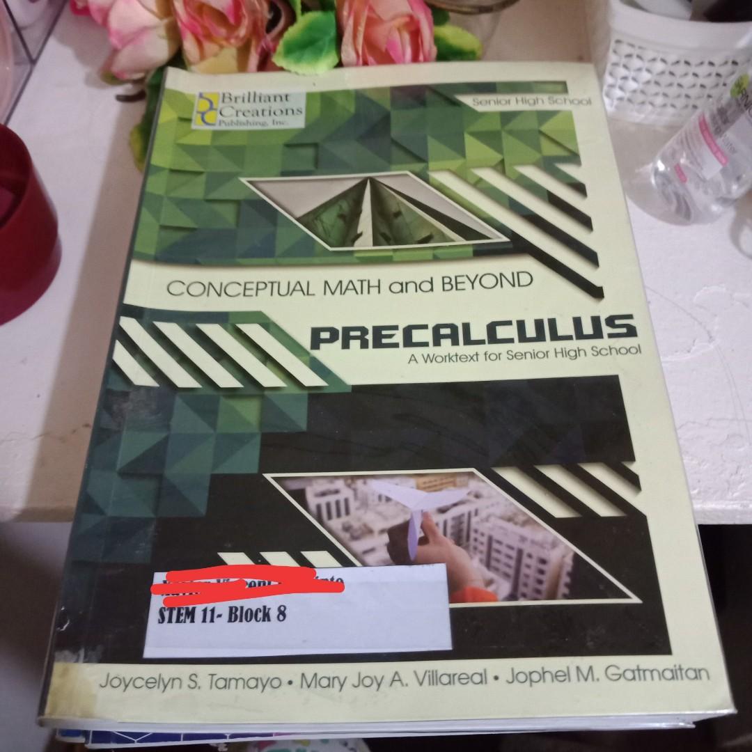 PRE-CALCULUS/PRECAL BOOK FOR SHS, Hobbies & Toys, Books & Magazines ...