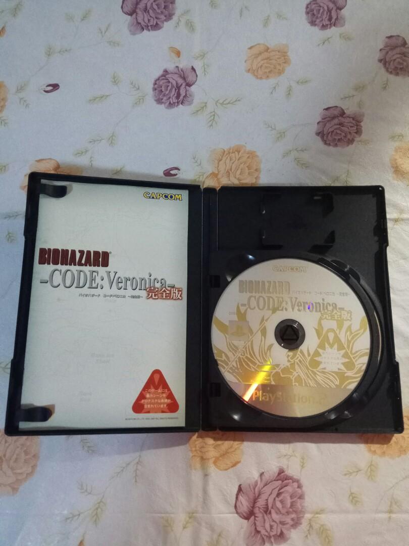 PS2 Biohazard Code Veronica 完全版 Resident Evil 日版, 電子遊戲, 電子遊戲 ...