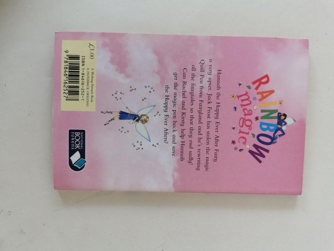 Rainbow magic Hannah the Happy Ever After Fairy, 興趣及遊戲, 書本 & 文具, 小朋友書 ...