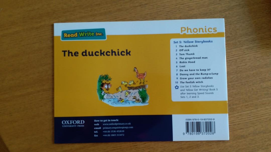 RWI Phonics story book (set 5) 1-10(共10本), 興趣及遊戲, 書本 & 文具, 小說及非小說 ...