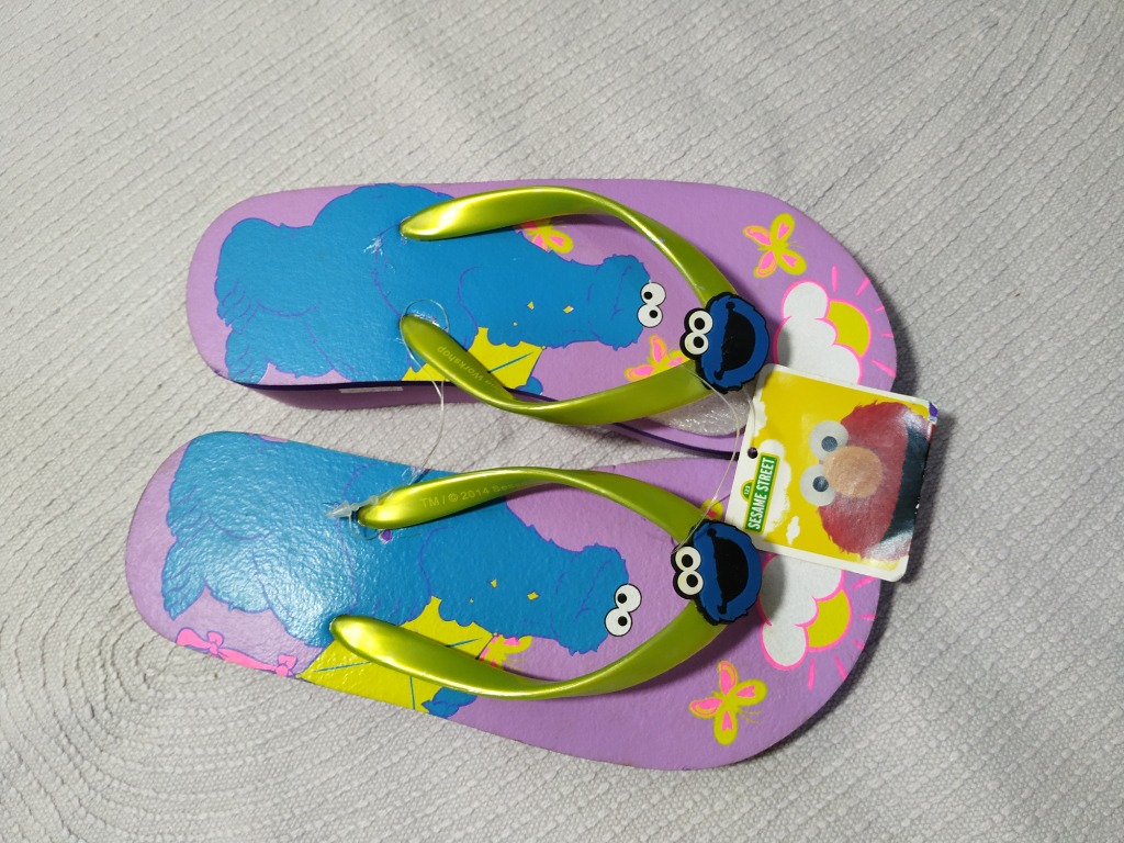 Sesame Street Kids Slipper, Babies & Kids, Babies & Kids Fashion on ...