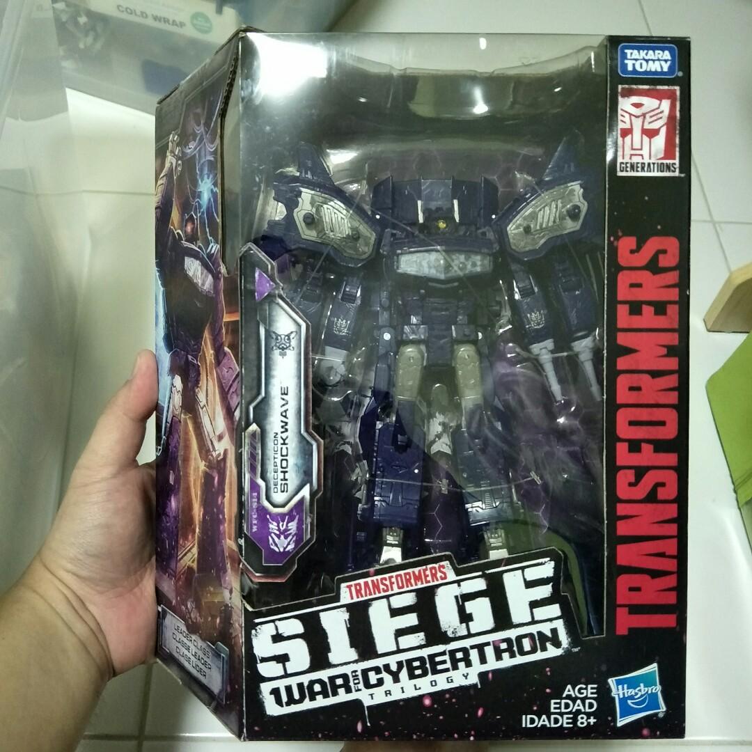 Siege Shockwave and Nightbird, Hobbies & Toys, Toys & Games on Carousell
