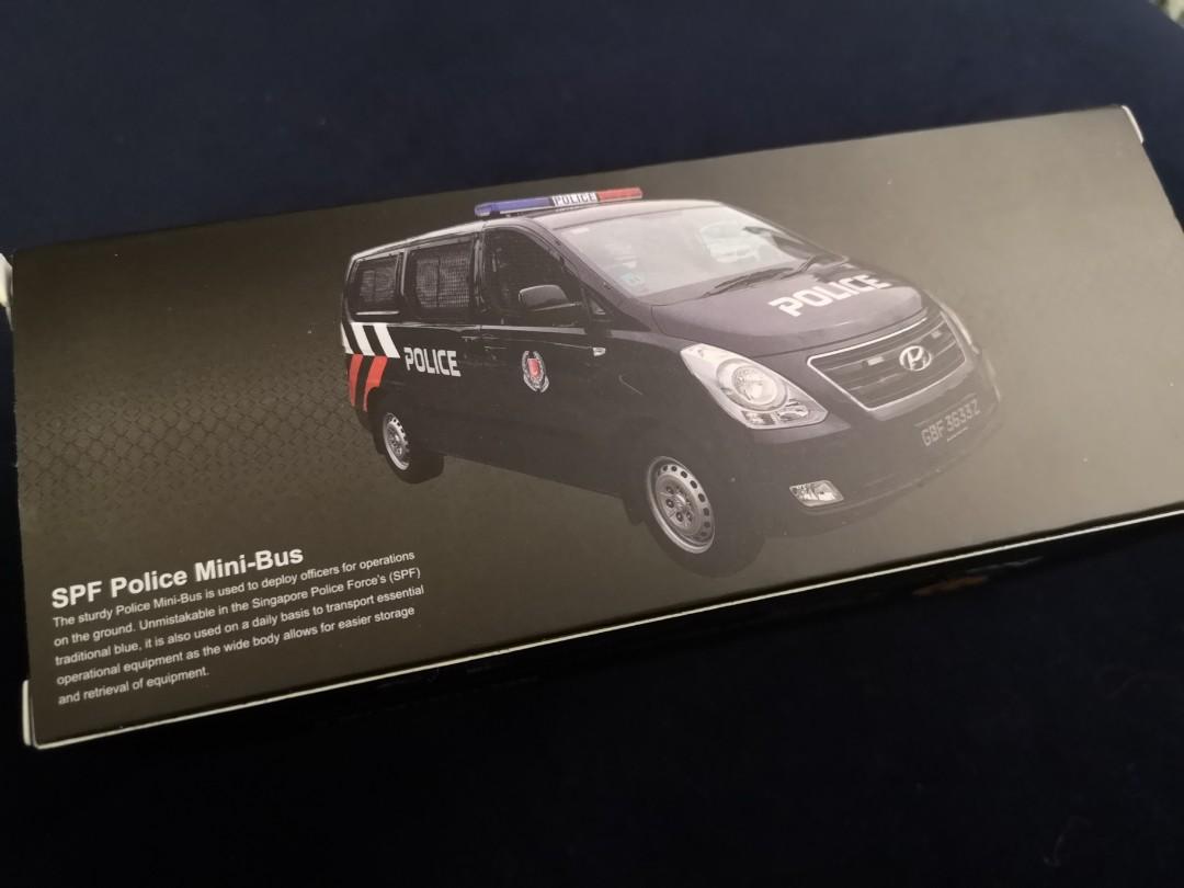 SPF Police mini bus, Hobbies & Toys, Toys & Games on Carousell