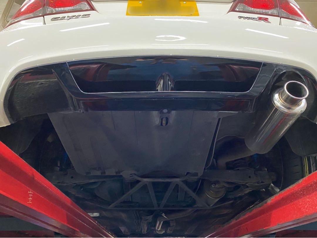 Spoon N1 Cat-back Exhaust FD2R, Car Accessories, Accessories on Carousell