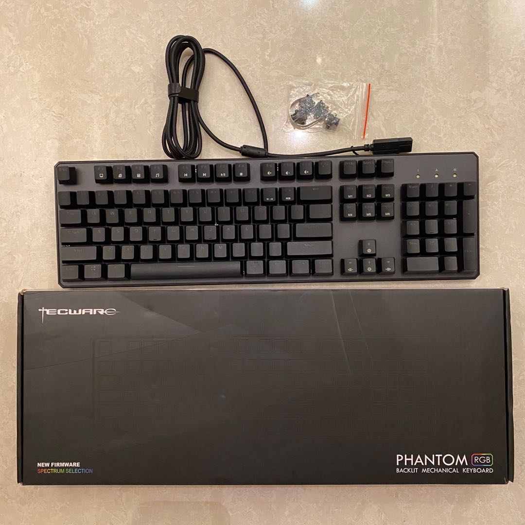 Tecware Phantom RGB 104 Mechanical Keyboard, Computers & Tech, Parts ...