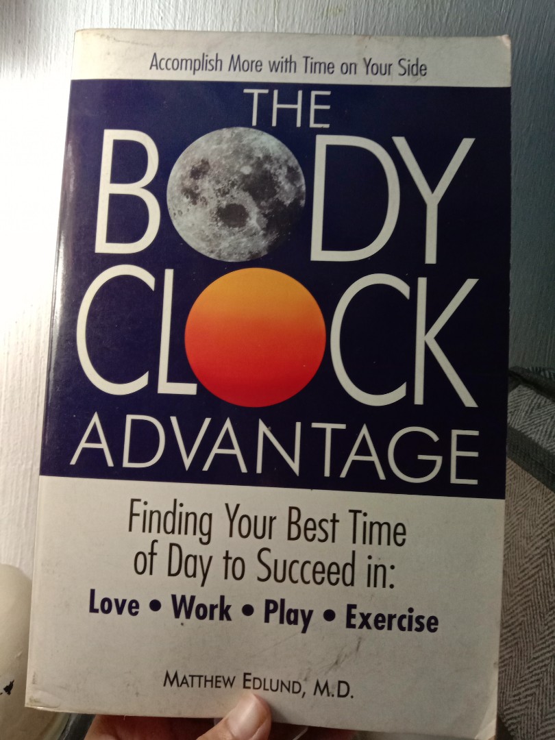 The Body Clock Advantage, Hobbies & Toys, Books & Magazines, Children's ...
