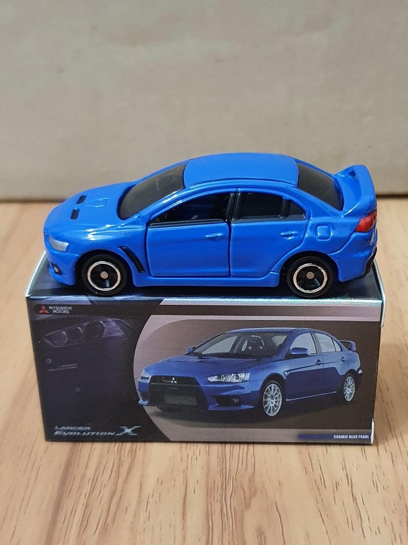 Tomica #67 Mitsubishi Lancer Evolution X Blue - Not For Sale Version ...
