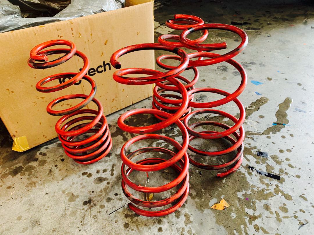 Toyota Vios lowering spring NCP42, Car Accessories, Accessories on ...