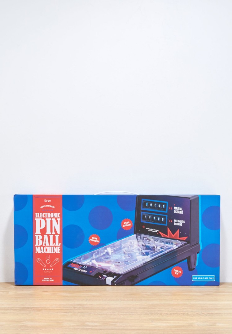 Typo Pinball Machine, Hobbies & Toys, Toys & Games on Carousell