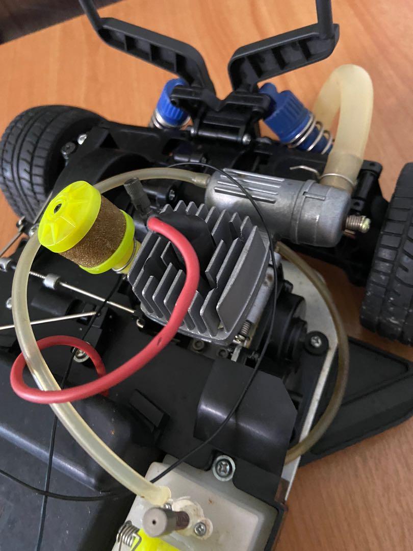 RARE VINTAGE Nitro RC Nikko Mercedes Benz ITC GP-15 Nitro car/ Peugeot ...