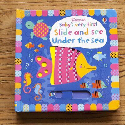 Usborne Slide and See Under the Sea baby board book, Hobbies & Toys ...