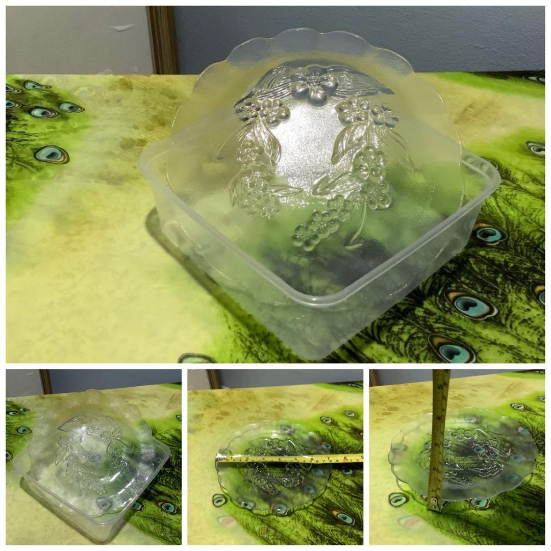 Vintage Japan Soga Crystal Plate & Bowl(1 for $29.95 All 6 for $129.00 ...