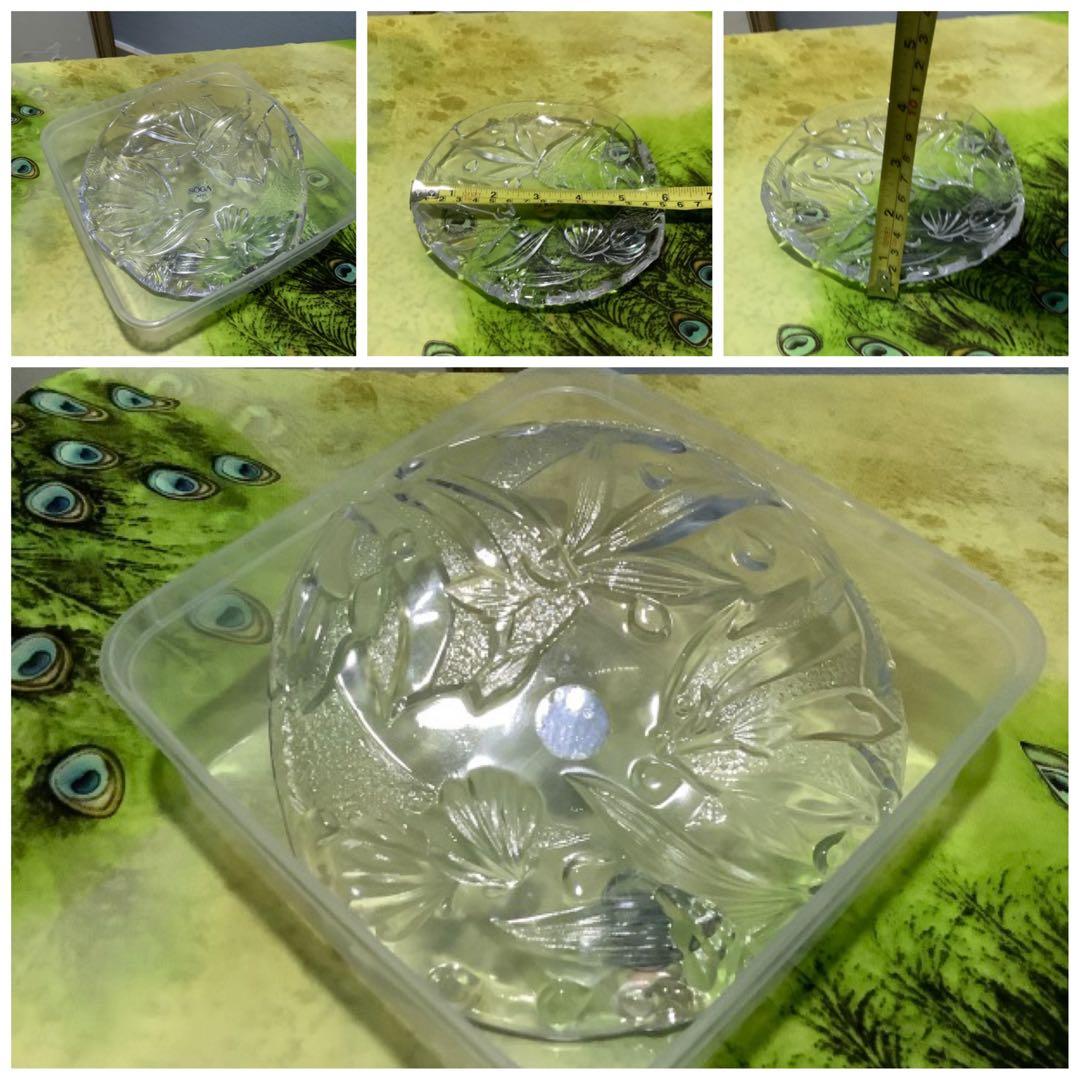 Vintage Japan Soga Crystal Plate & Bowl(1 for $29.95 All 6 for $129.00 ...